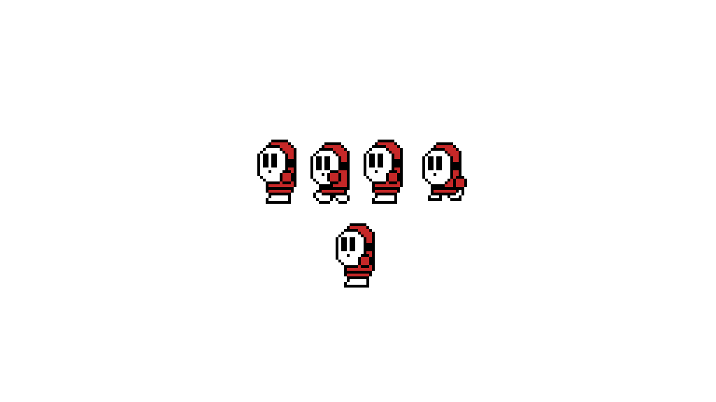Pixilart - smb3 animated shy guy by NAMMODNAR