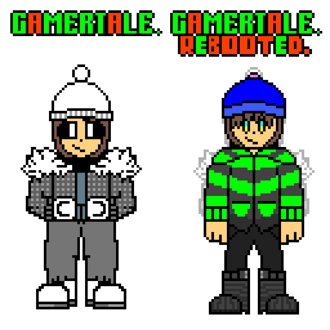 Pixilart - GAMERTALE REBOOTED 0gamer by 0gamer2000