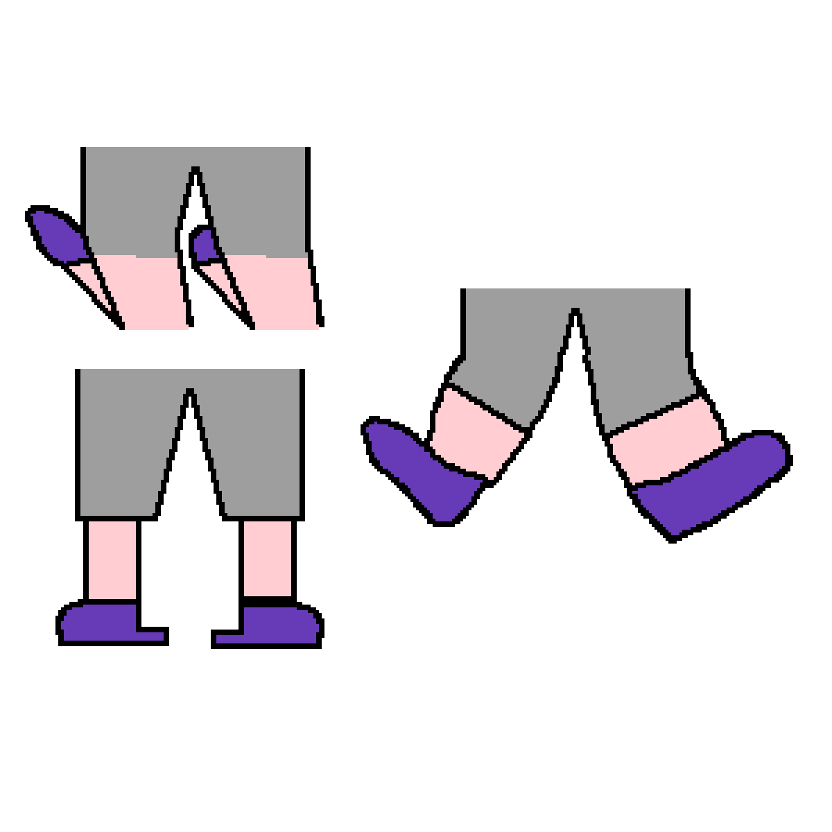 Pixilart - Scar Leg sprites by Kizuato