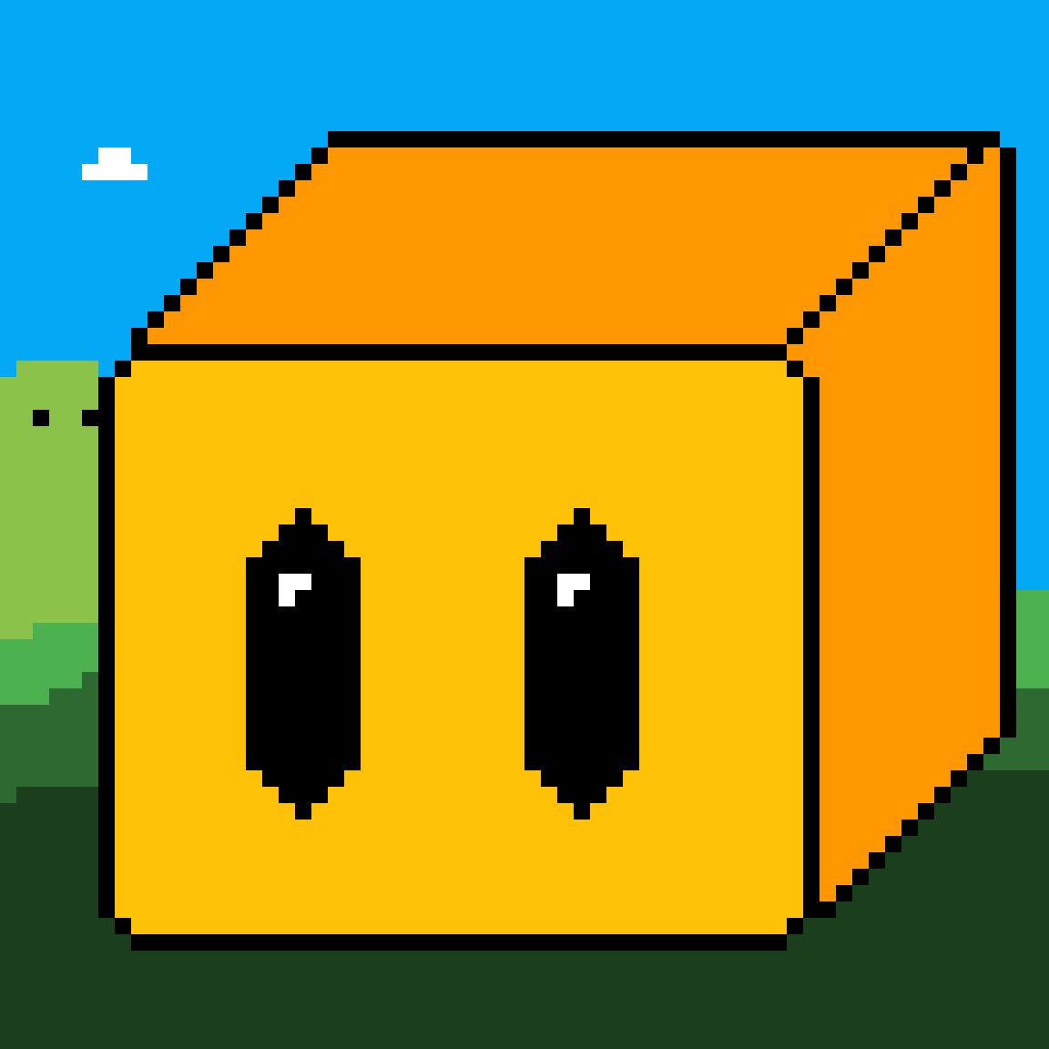 Pixilart - Super mario world's brick by RadMustache