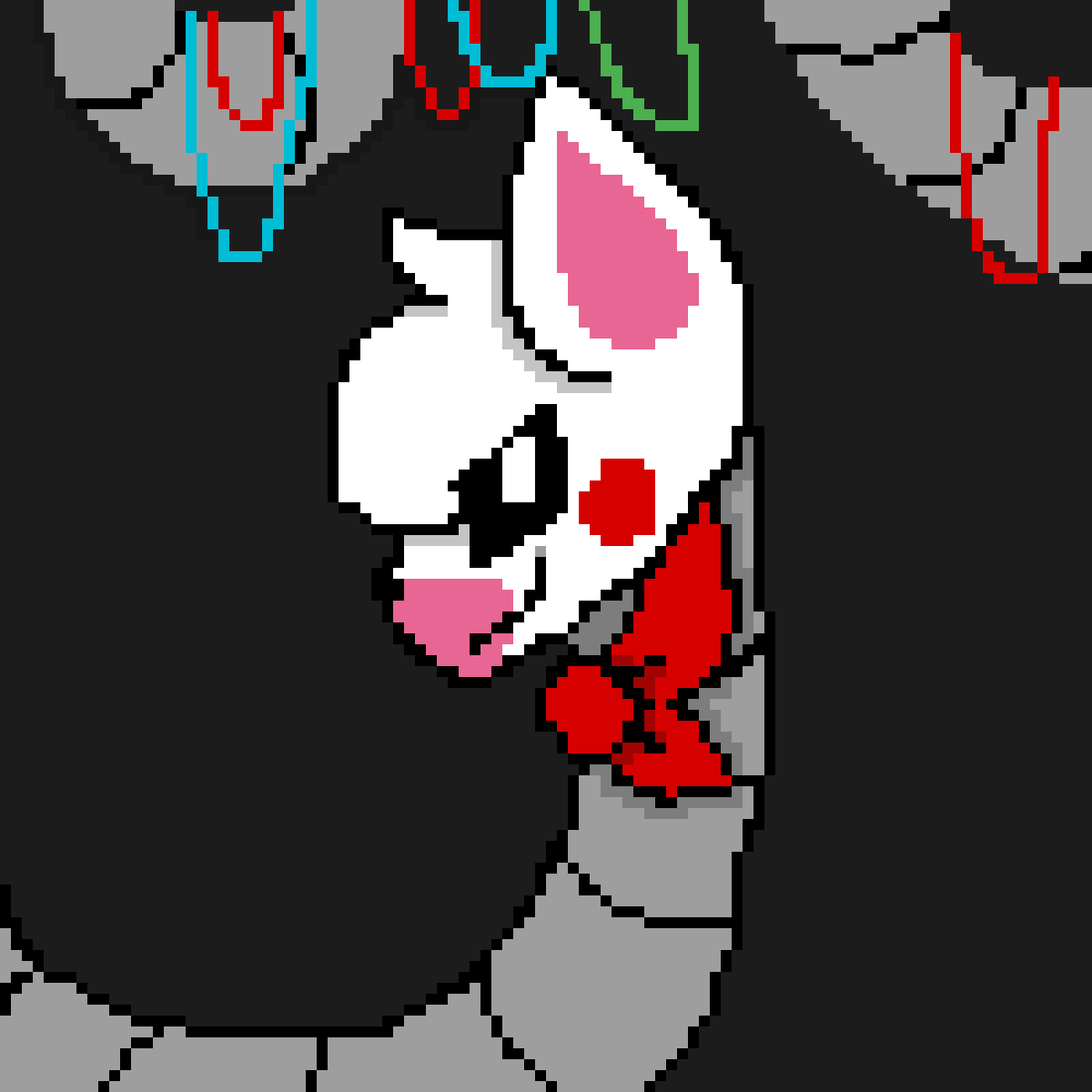 Pixilart - FNAF Mangle by CUTEkittenGIRL