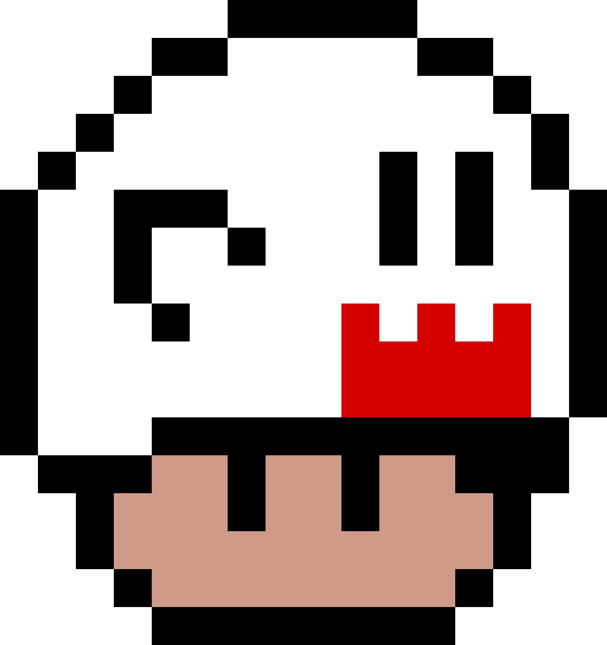 Pixilart - Boo Mushroom by DarkCreature