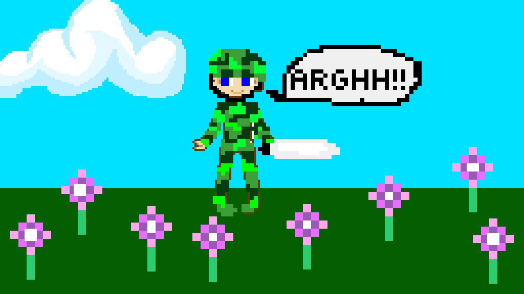 Editing Army guy - Free online pixel art drawing tool - Pixilart