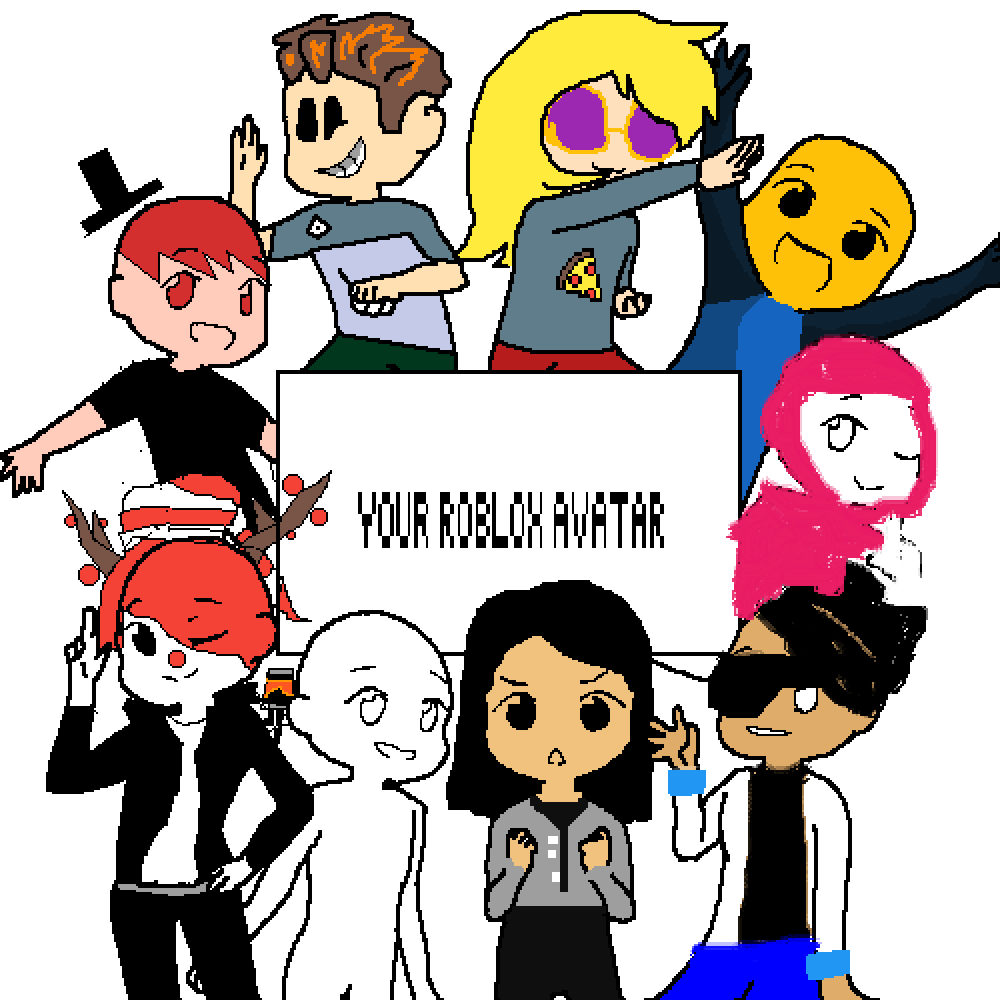 Editing my roblox avatar - Free online pixel art drawing tool - Pixilart