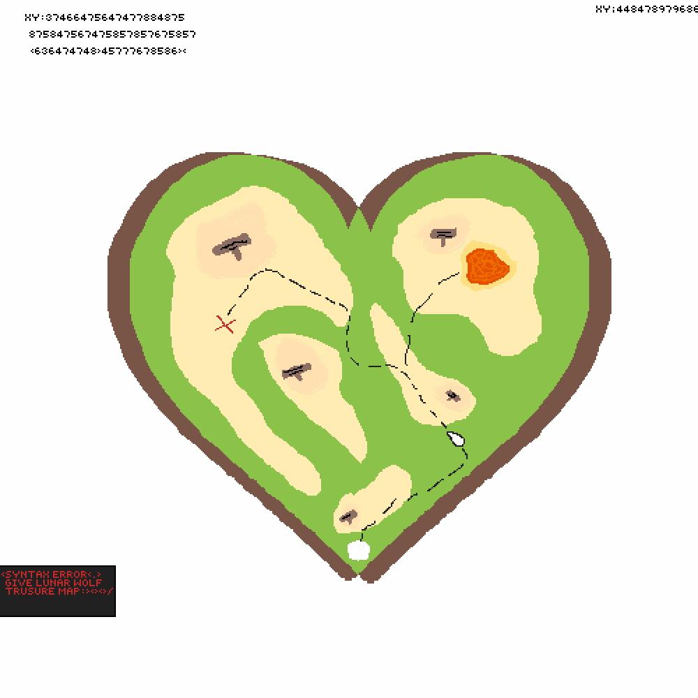 Editing heart minecraft map - Free online pixel art drawing tool - Pixilart