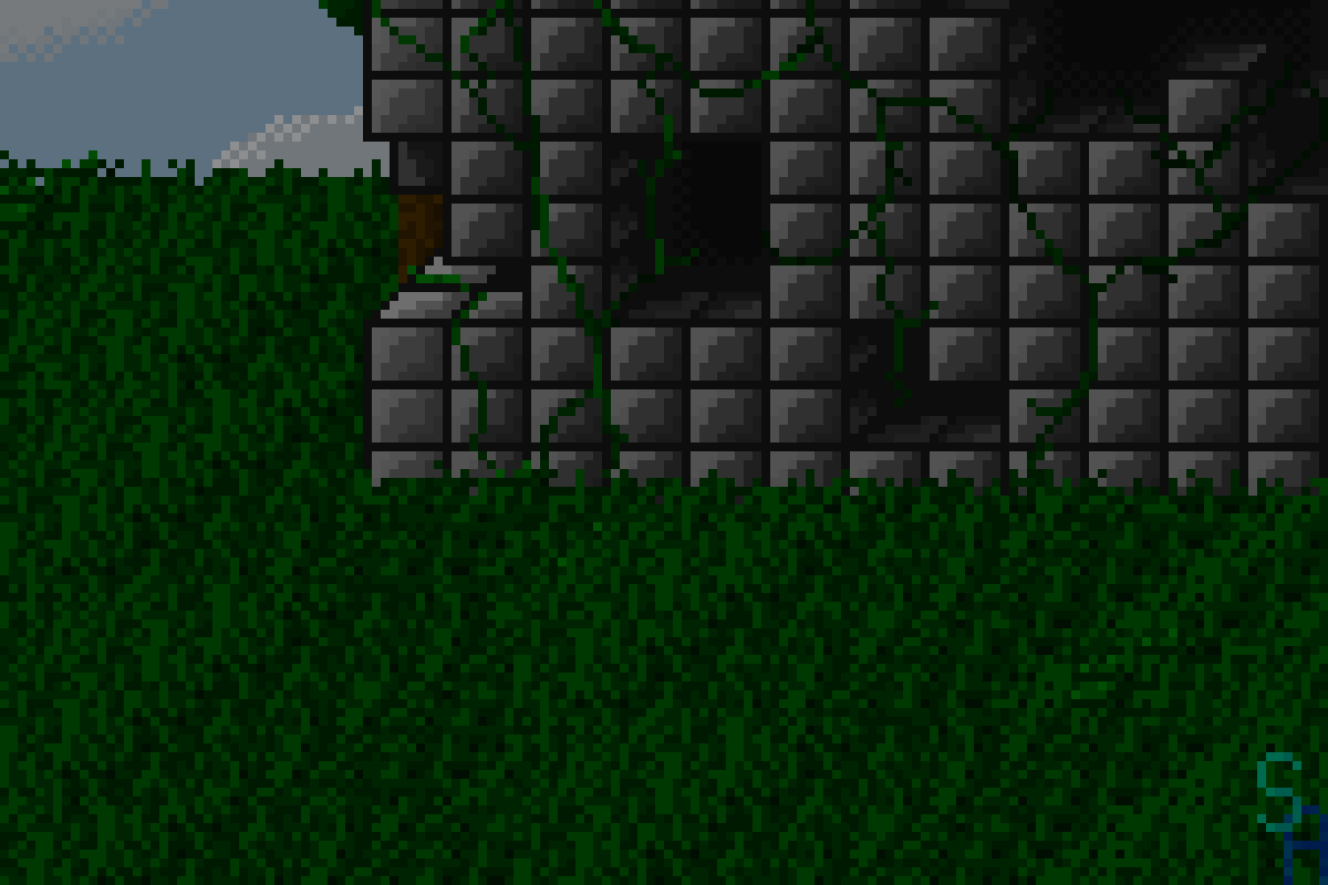 Pixilart - Broken Building by SkullAngel