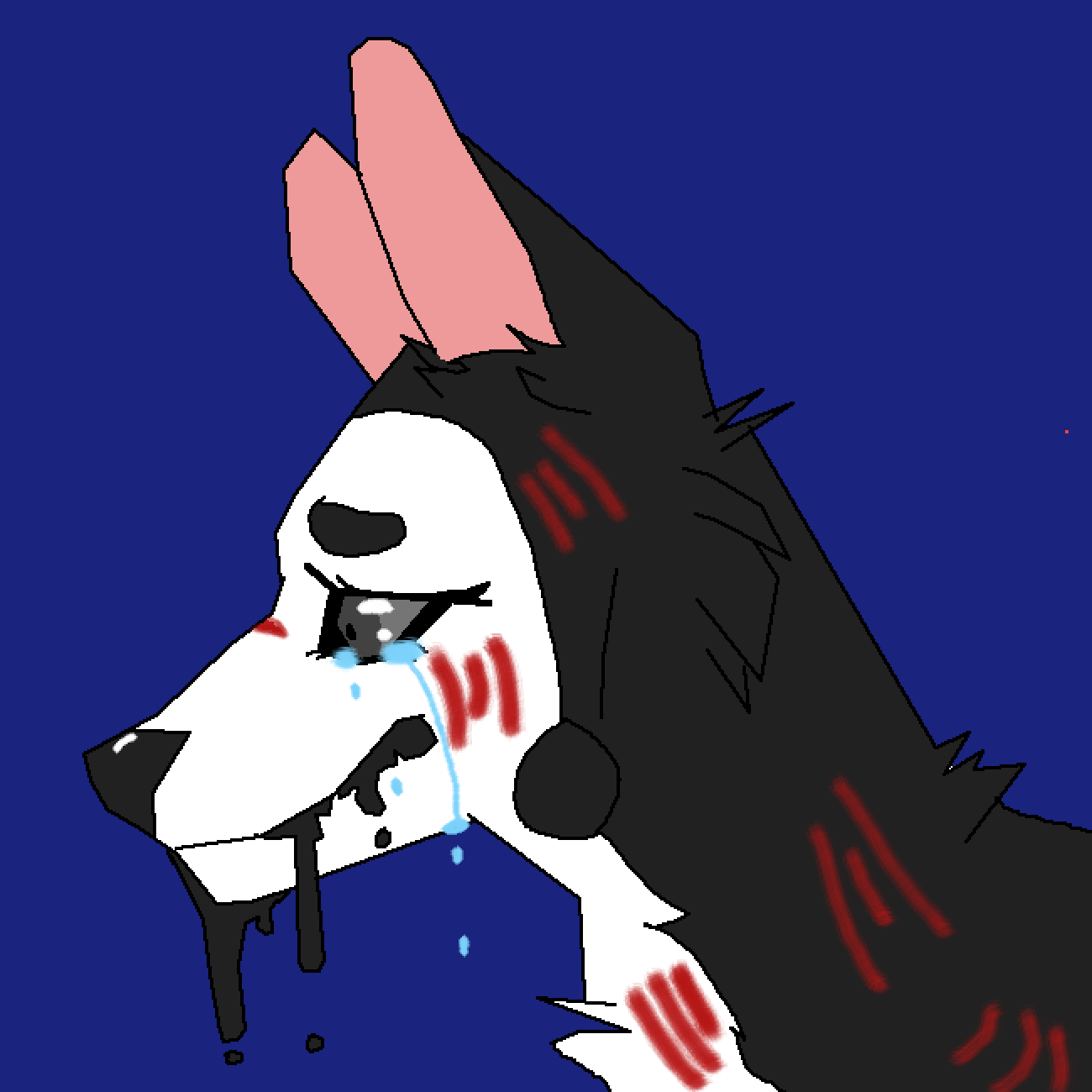 Pixilart - The ink illness is back! T^T by FB1234