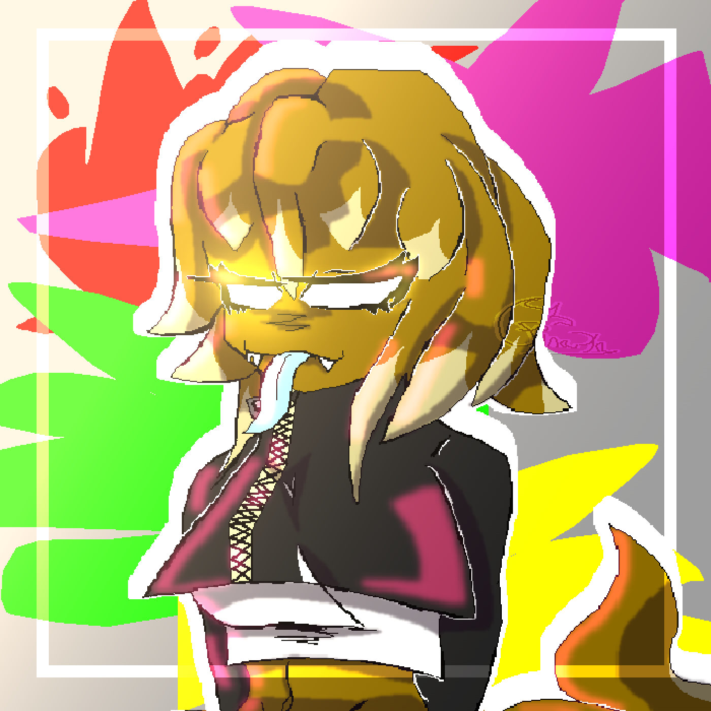 Pixilart - OnyXx Digdevil oc by Finatafox-queen