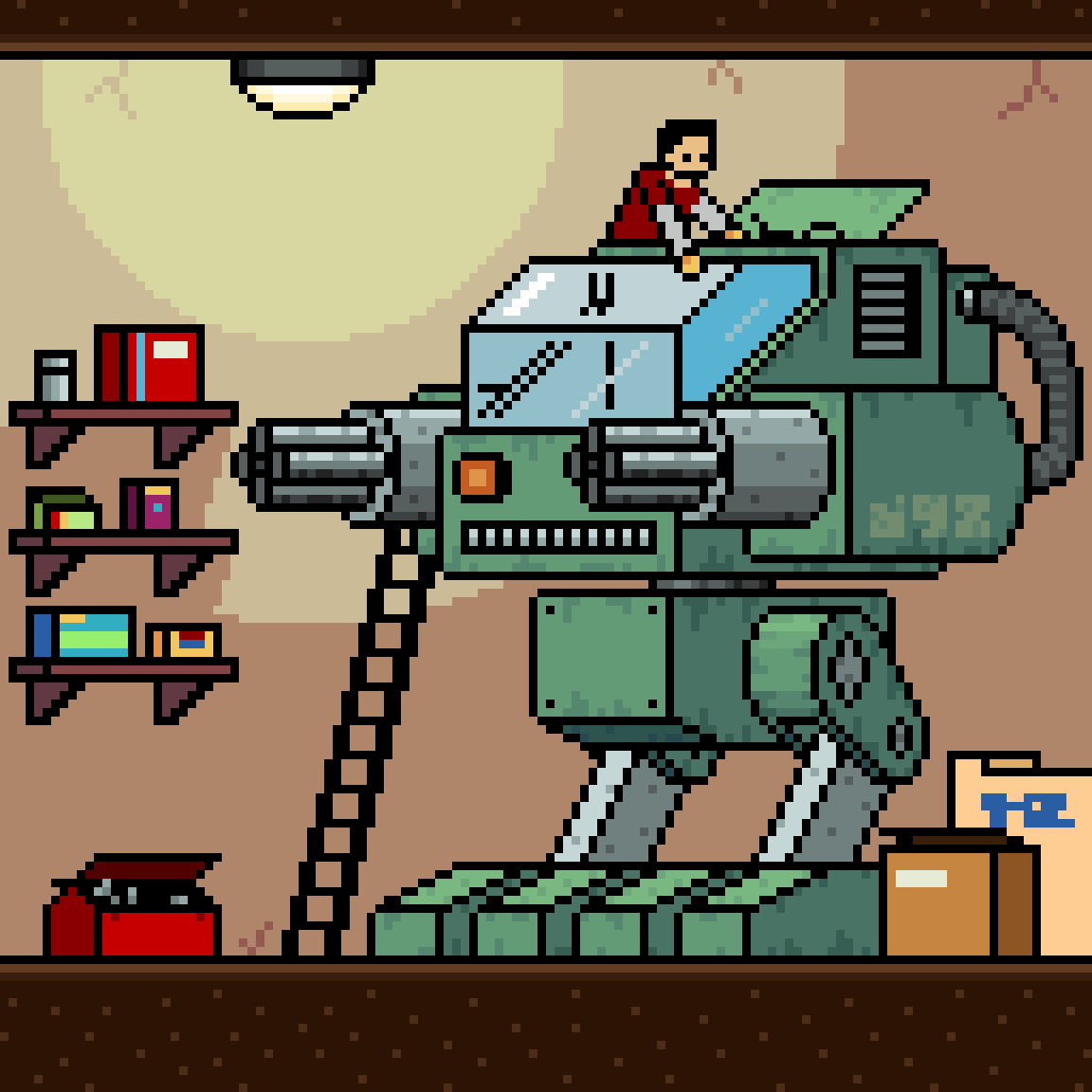 Pixilart - mech by PixelPen