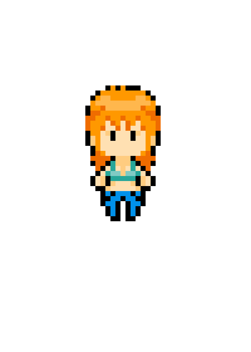 Pixilart - One Piece Nami Grandline by dehira