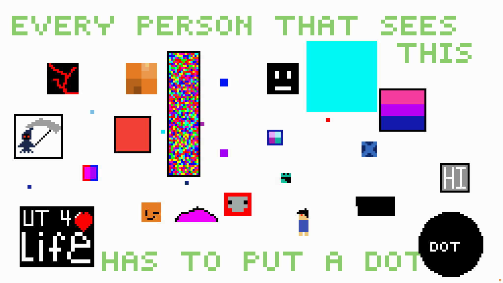 Pixilart - Dots! by Hazel-Senpi