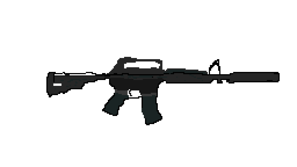 Pixilart - M4A1-S by BasilLeroy
