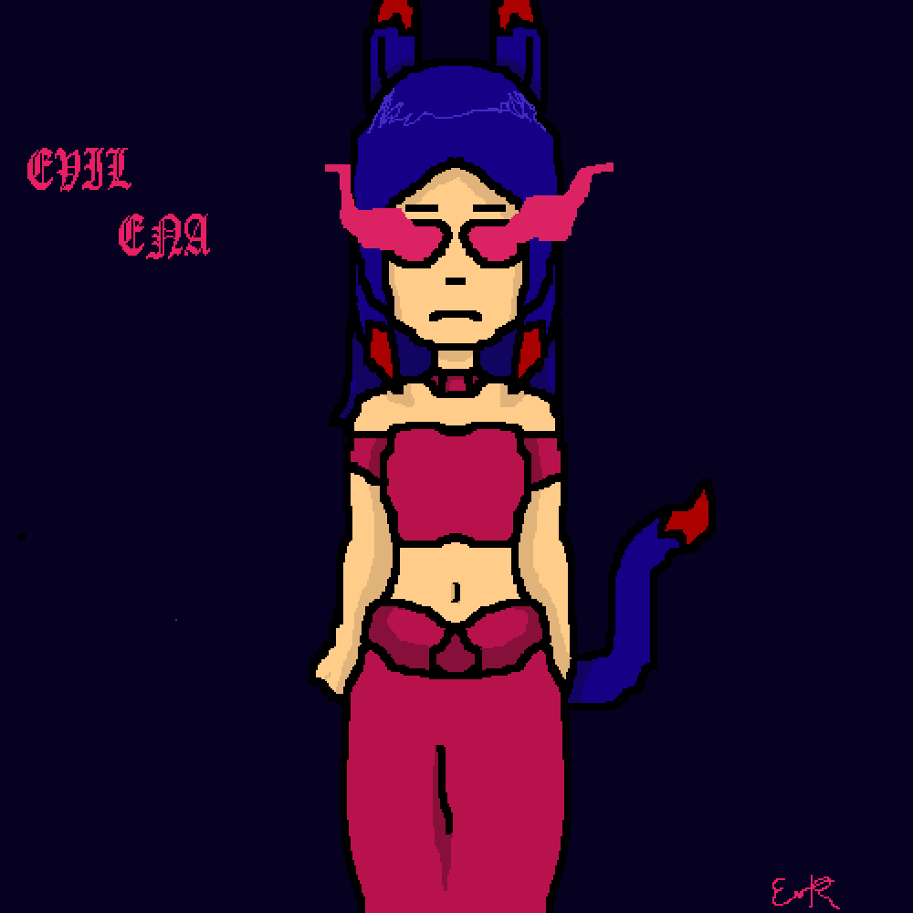 Pixilart - Ena My OC by DarkMisty