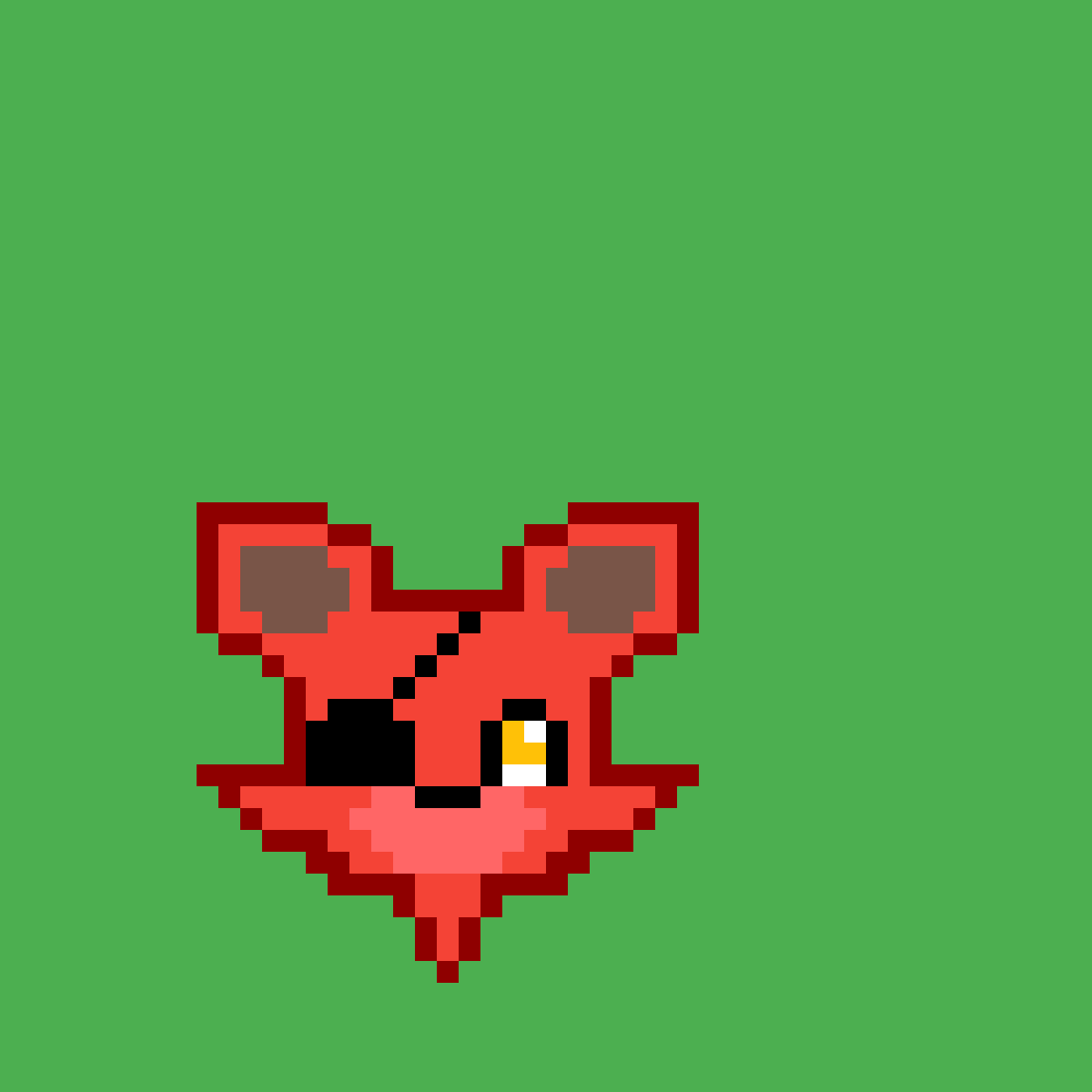 Editing Fnaf Foxy - Free online pixel art drawing tool - Pixilart