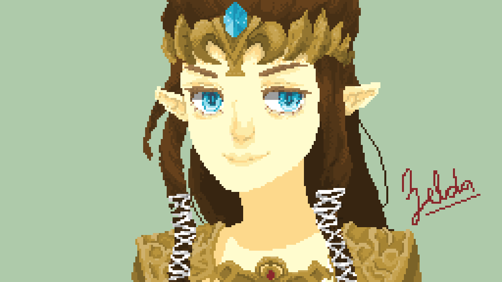 Pixilart - Zelda by Crayon