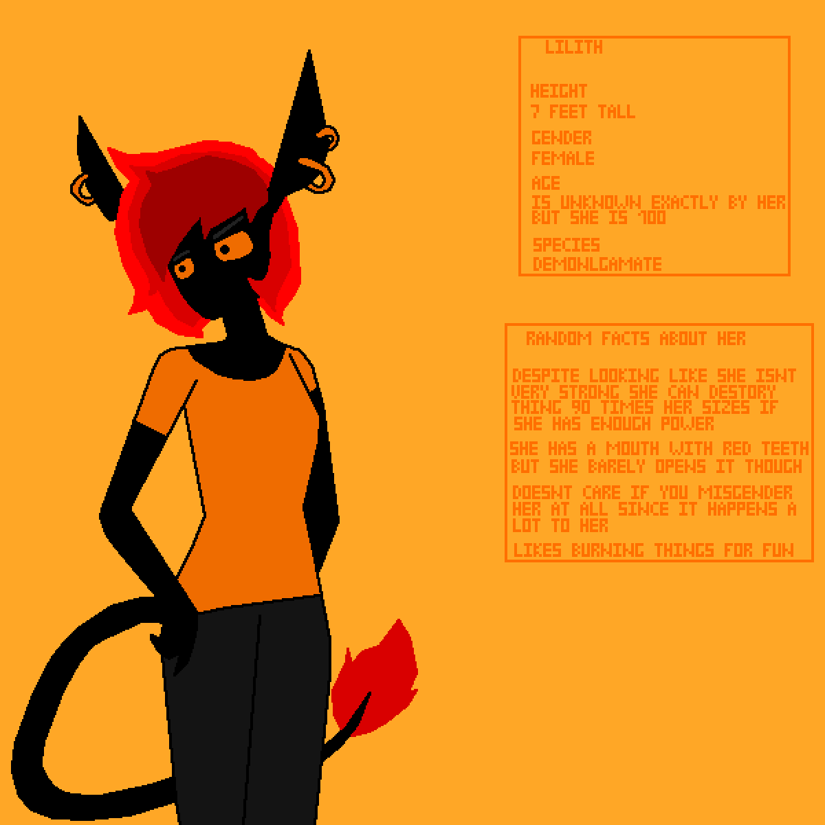 Pixilart - Lilith by CrypticCrows