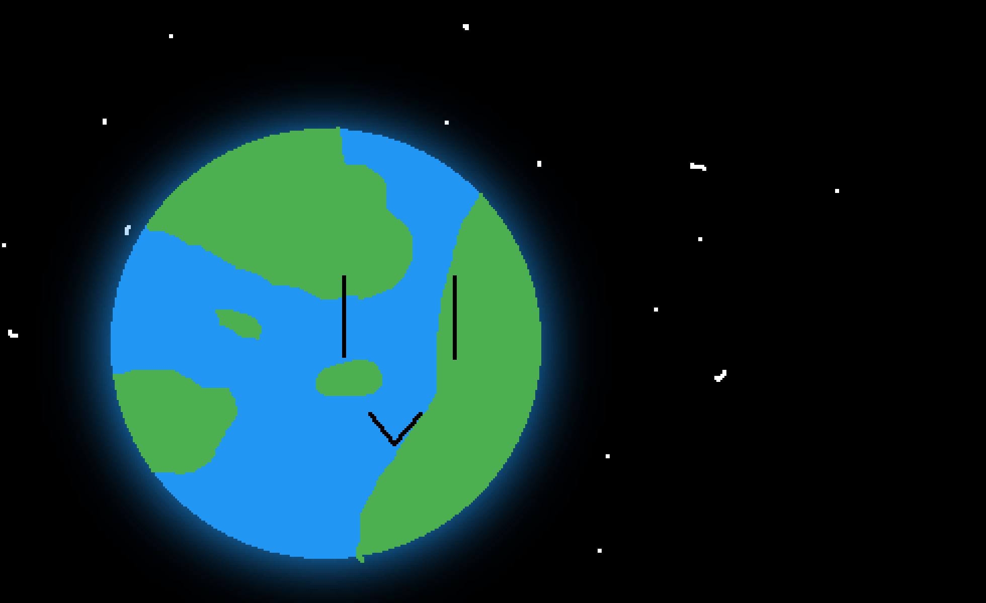 Pixilart - rip earth by Rainbow-guy