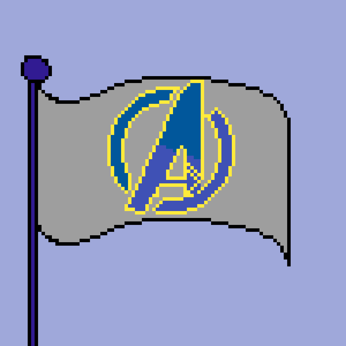 Editing 6 avenger logos - Free online pixel art drawing tool - Pixilart