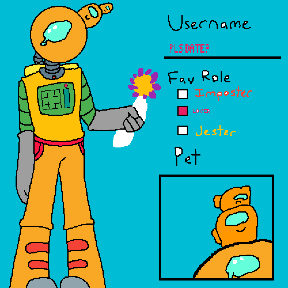 Pixilart - among us lover by among-us-isaac