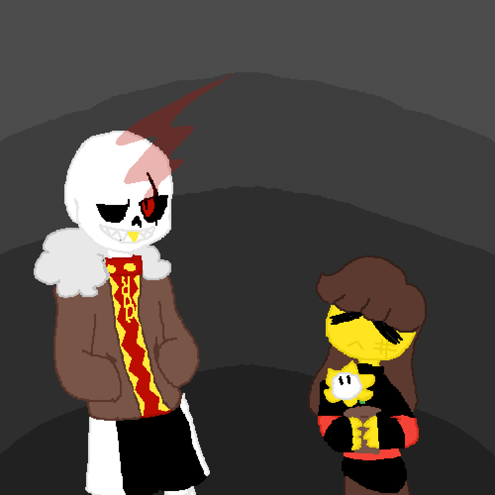 Pixilart Underfell Frisk By Anonymous I Edited Nuvex Underfell Frisk