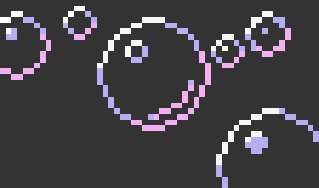 Editing Bubbles - Free online pixel art drawing tool - Pixilart