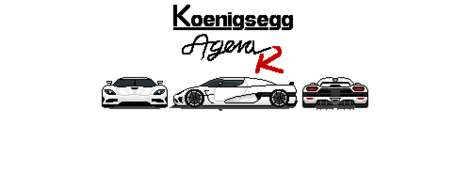 Pixilart - Koenigsegg Agera R by BoneyExpress