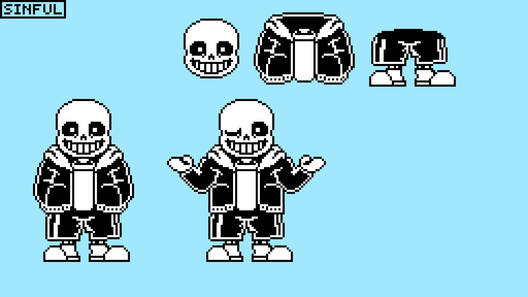 Pixilart - sans the comic by sinful-mistake