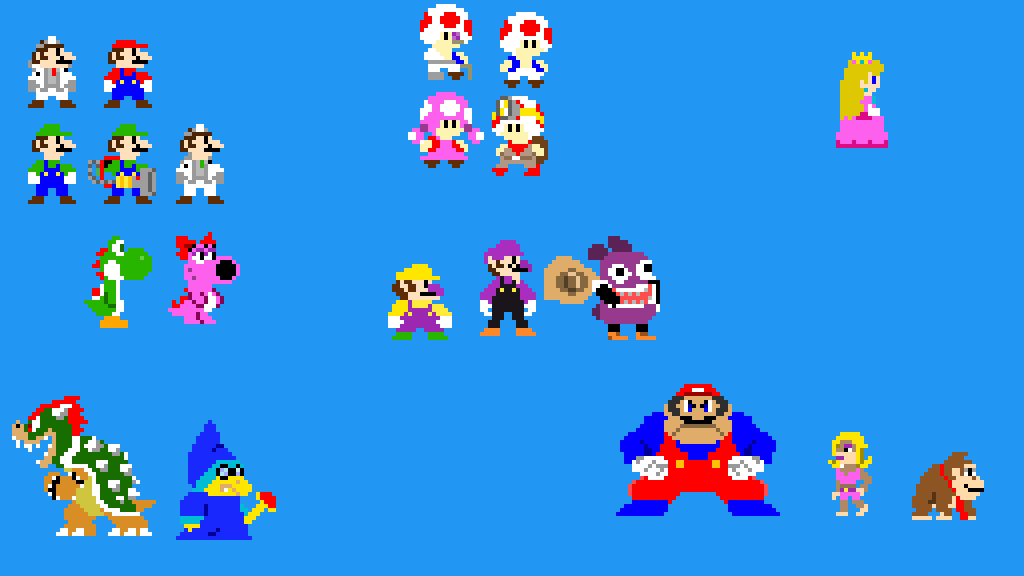 Pixilart - All the sprites i did by Colemado