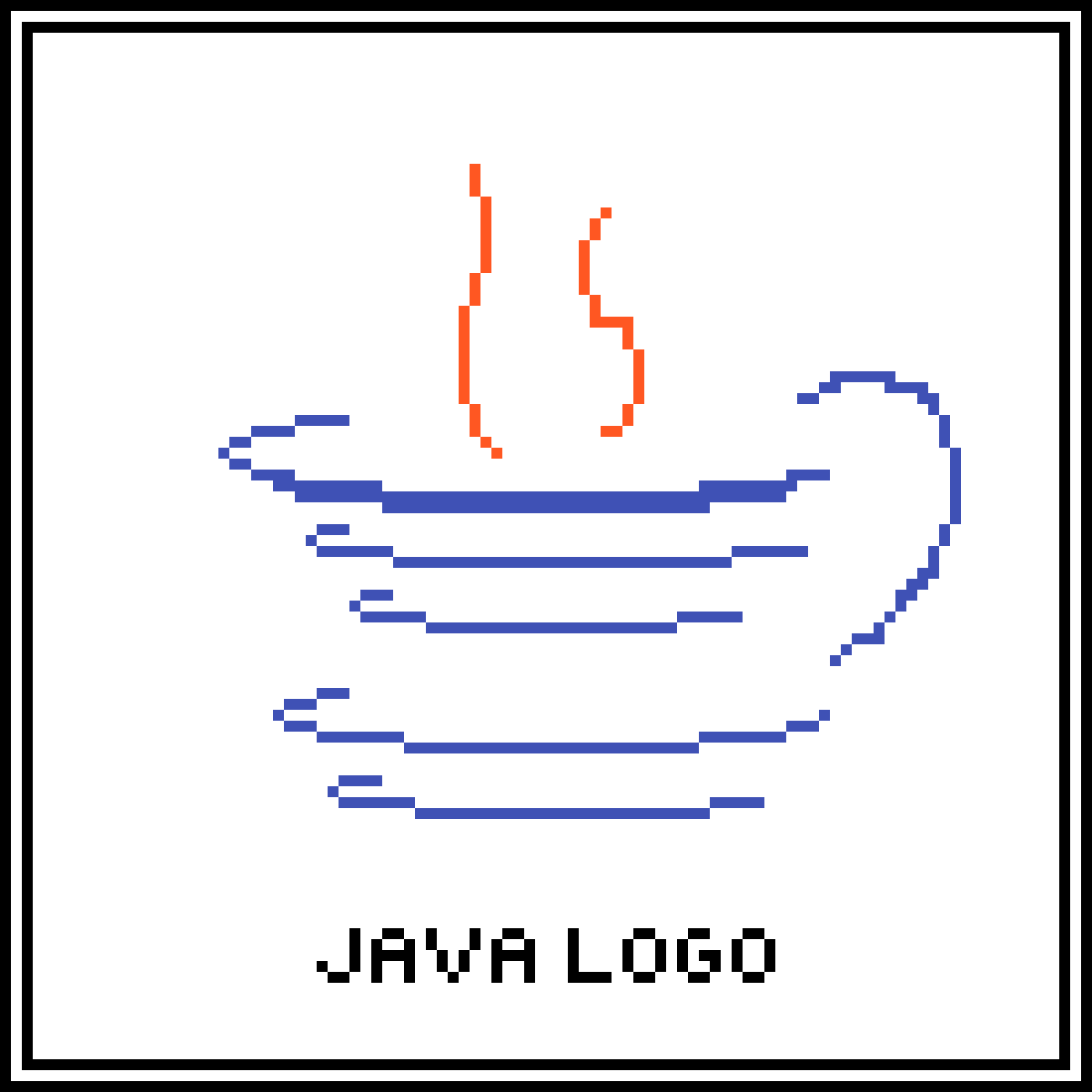 Pixilart - Java logo by hanzoma
