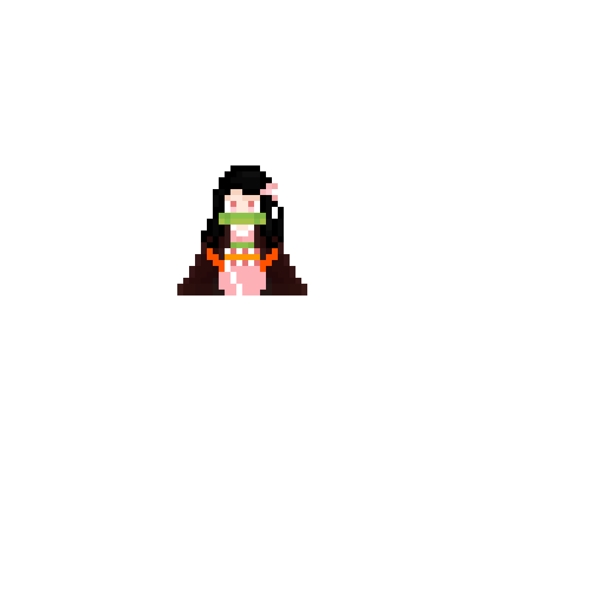 Pixilart - Nezuko by OKv