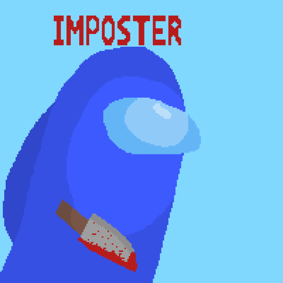 Pixilart - Imposter O by Not-UwU