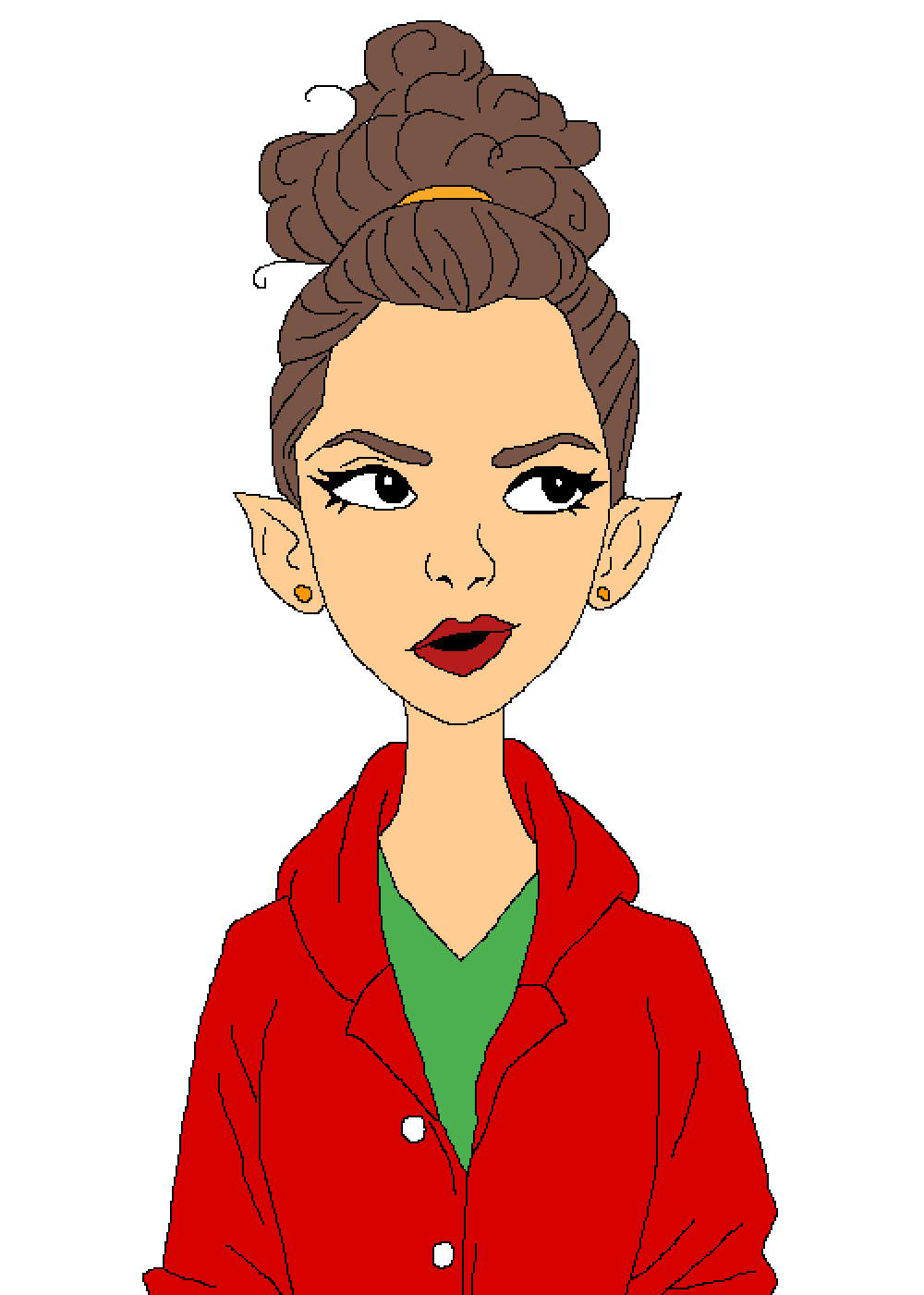 Editing Santa's little helper - Free online pixel art drawing tool ...