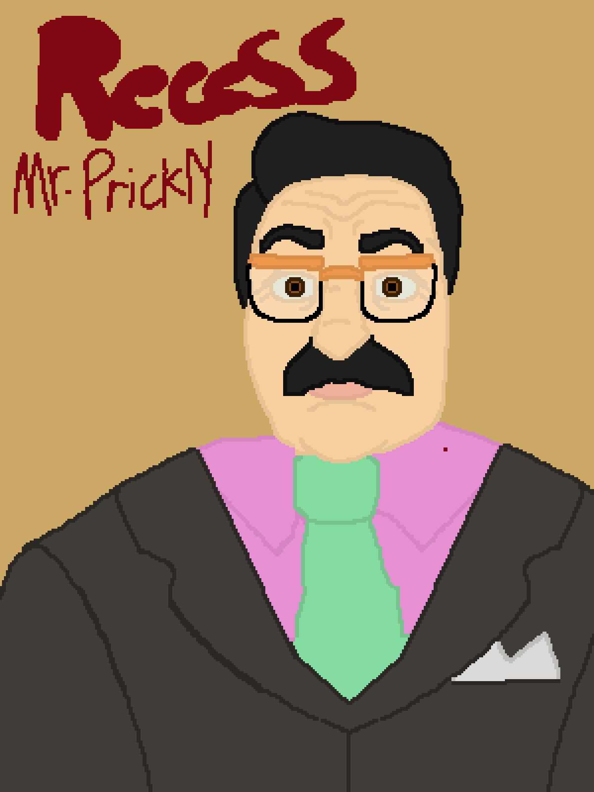 Pixilart - mr prickly recess by cailhart983