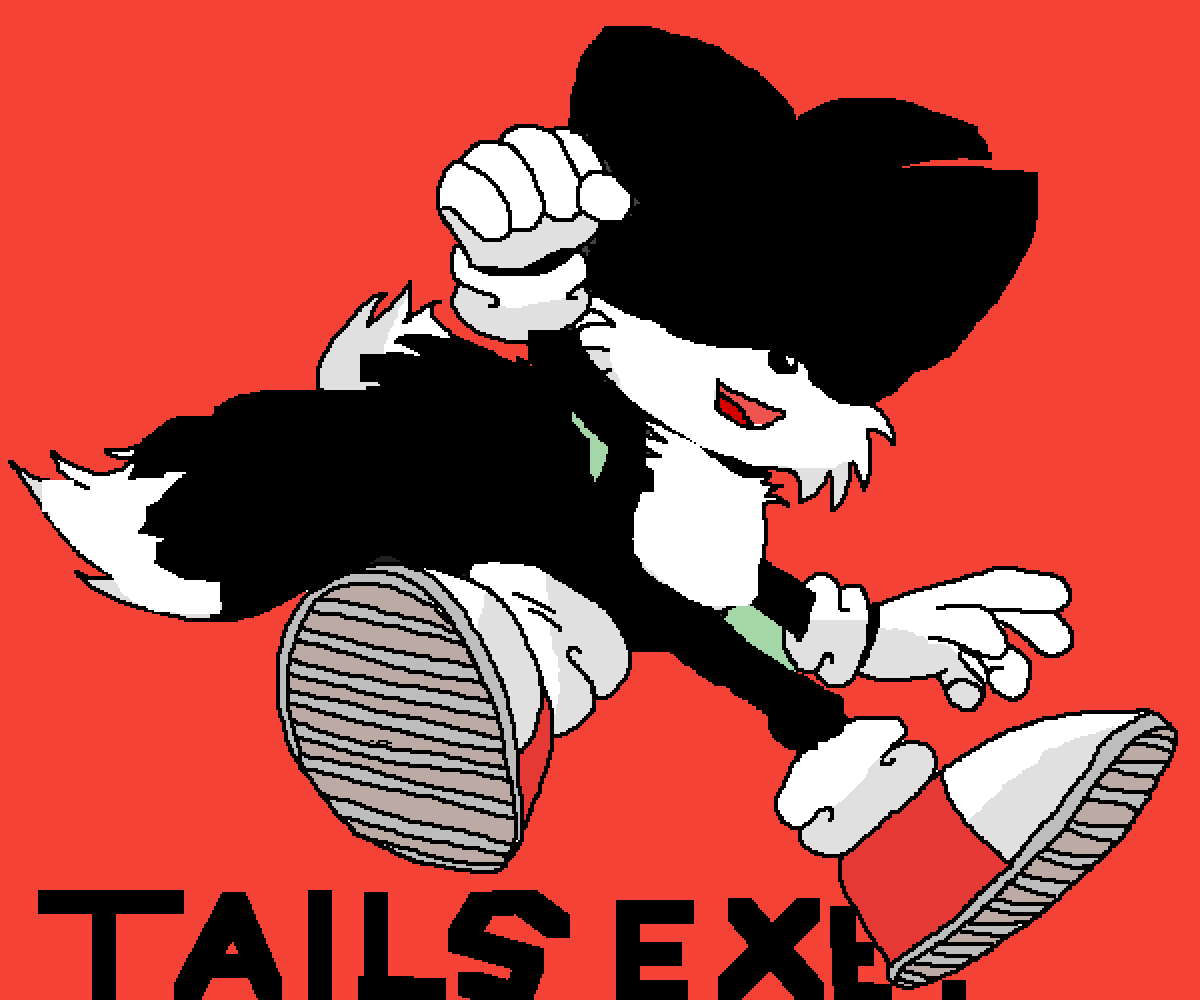Editing Tails exe - Free online pixel art drawing tool - Pixilart