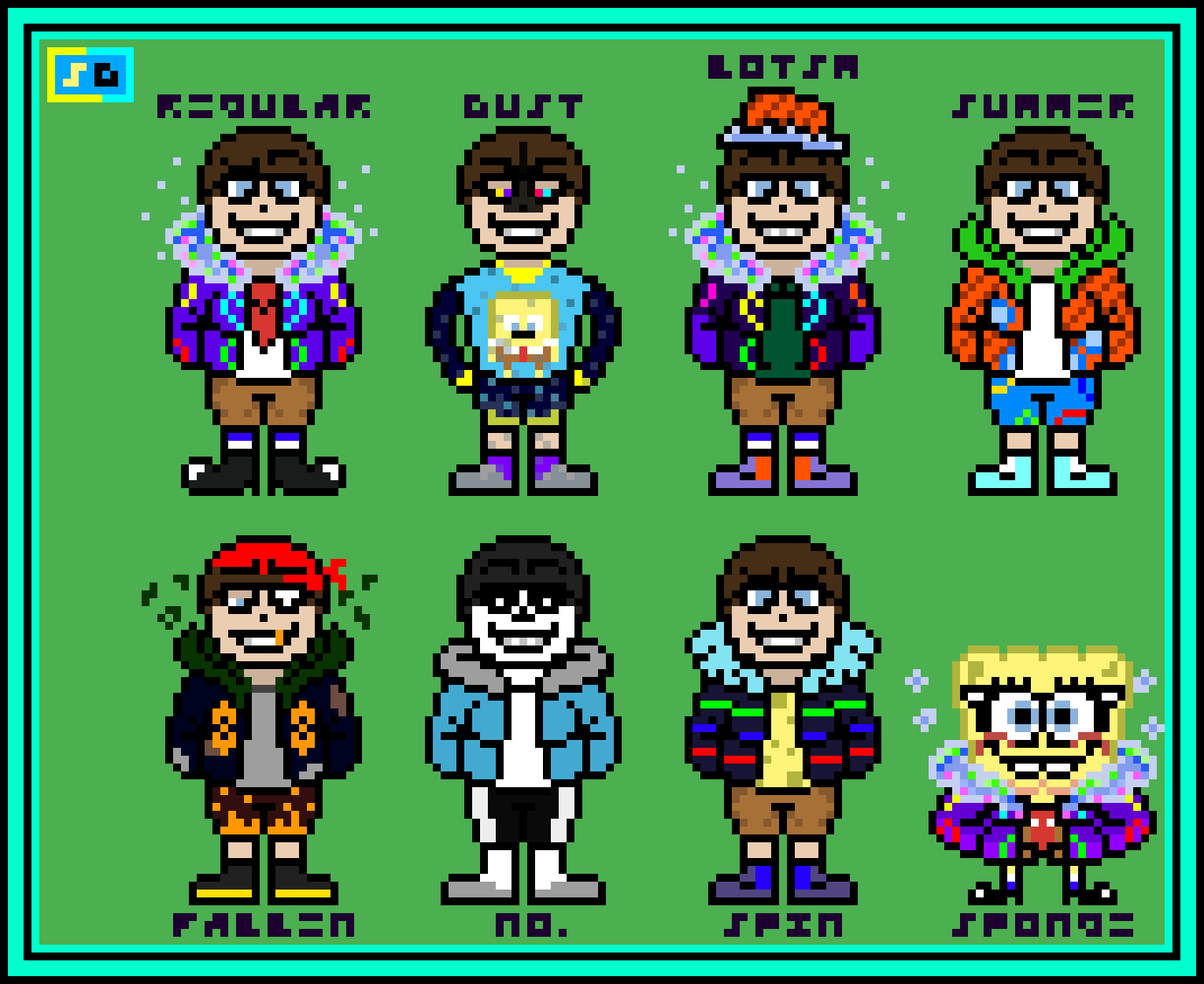 Pixilart - OC OW sprites by SpongeDrew