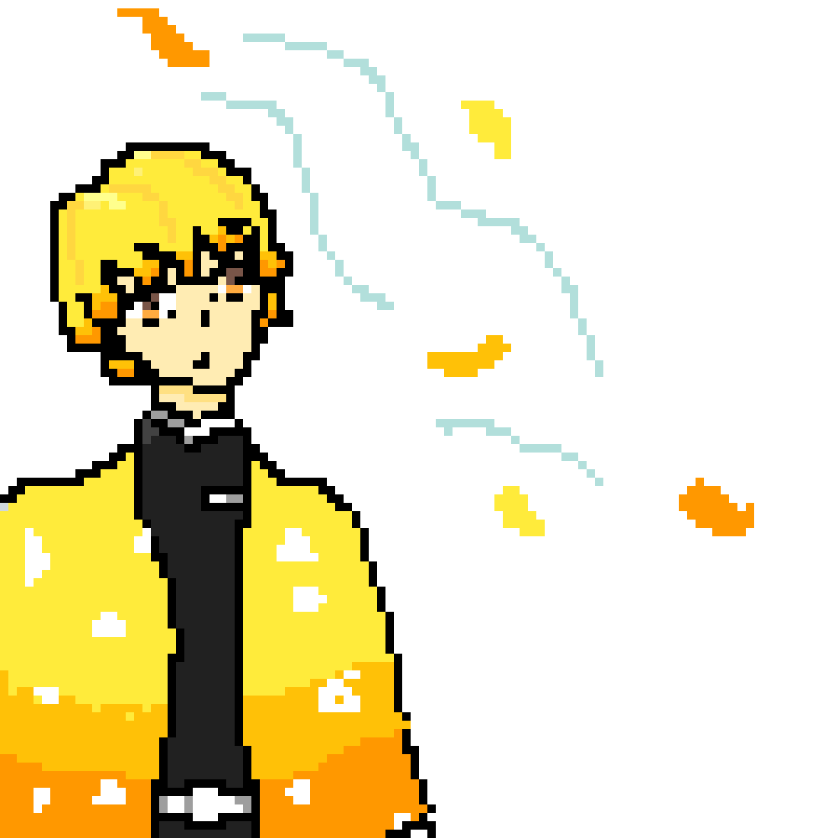 Editing Zenitsu - Free online pixel art drawing tool - Pixilart