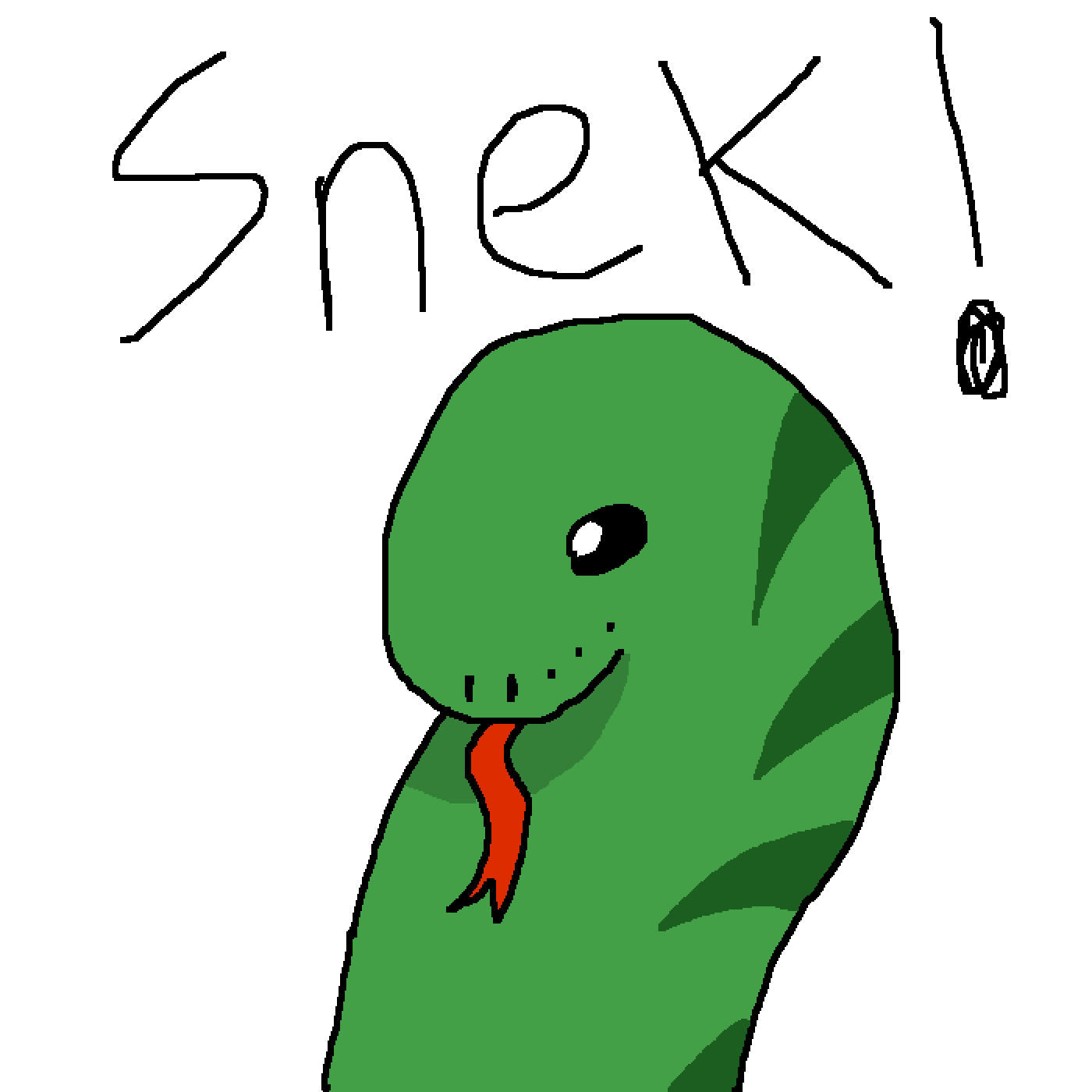 Pixilart - SNEK! by DrDewgong