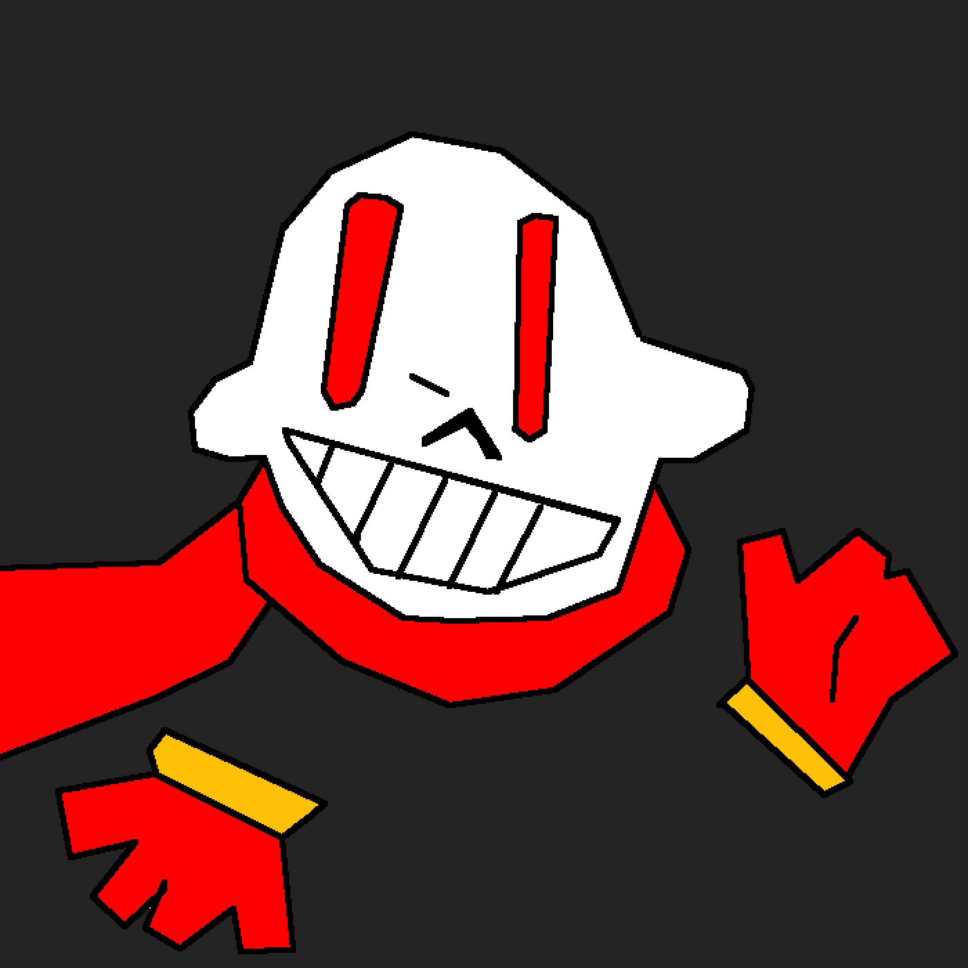 Pixilart - phantom papyrus by Skittle-bittle