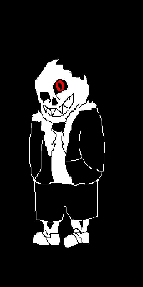 Pixilart - horrortale-sans sprite by napstapixel