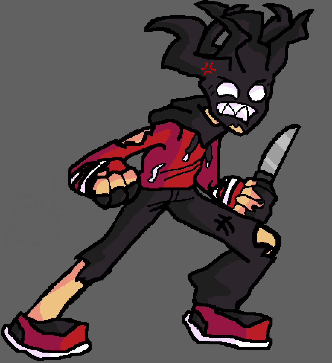 Pixilart - Agoti goes Insane by Redurt