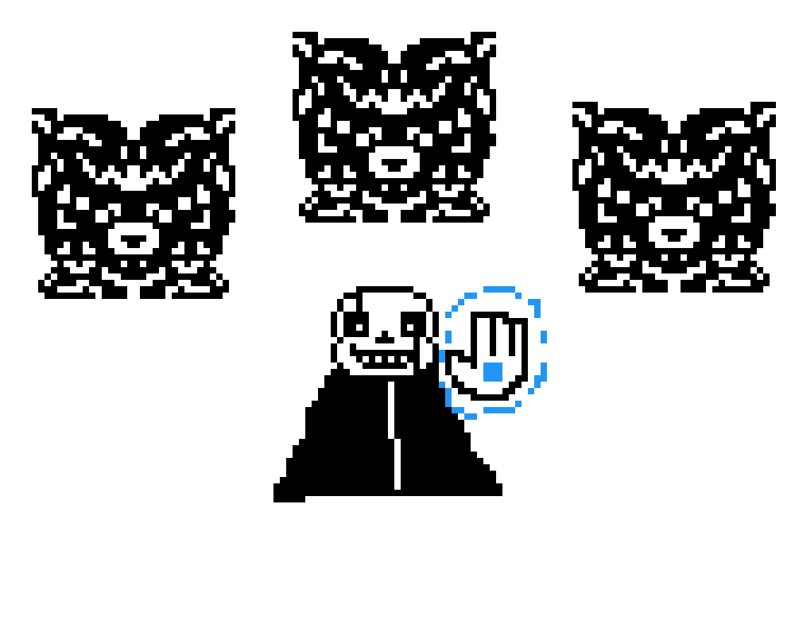 Pixilart - Omega Gaster! Sans by Pixelmaster123