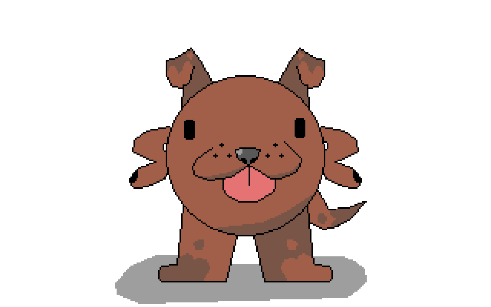 Pixilart - wuff by freedom245