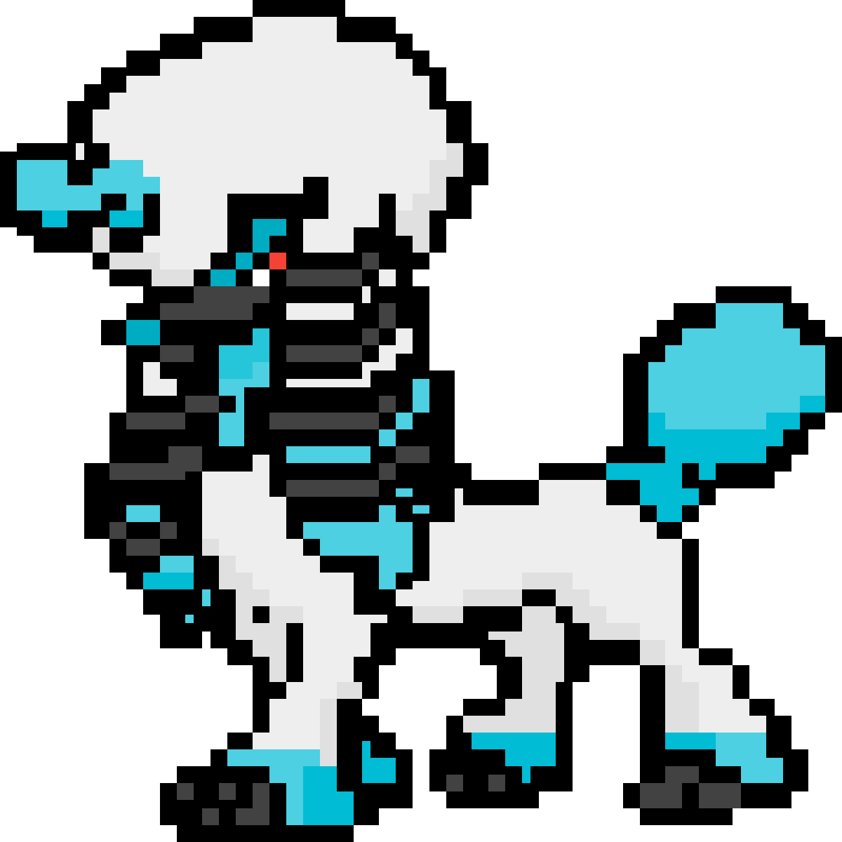 Pixilart - Pixel Furfrou by SleepySuimin