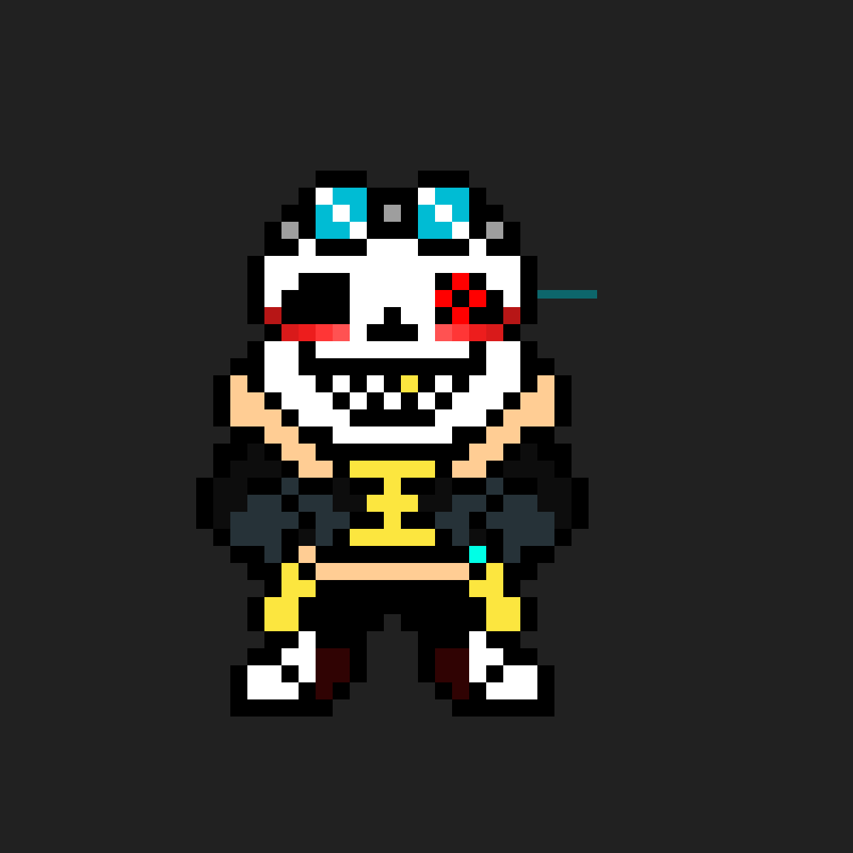 Pixilart - Quantumfell Sans by 9iTcHy-b0i