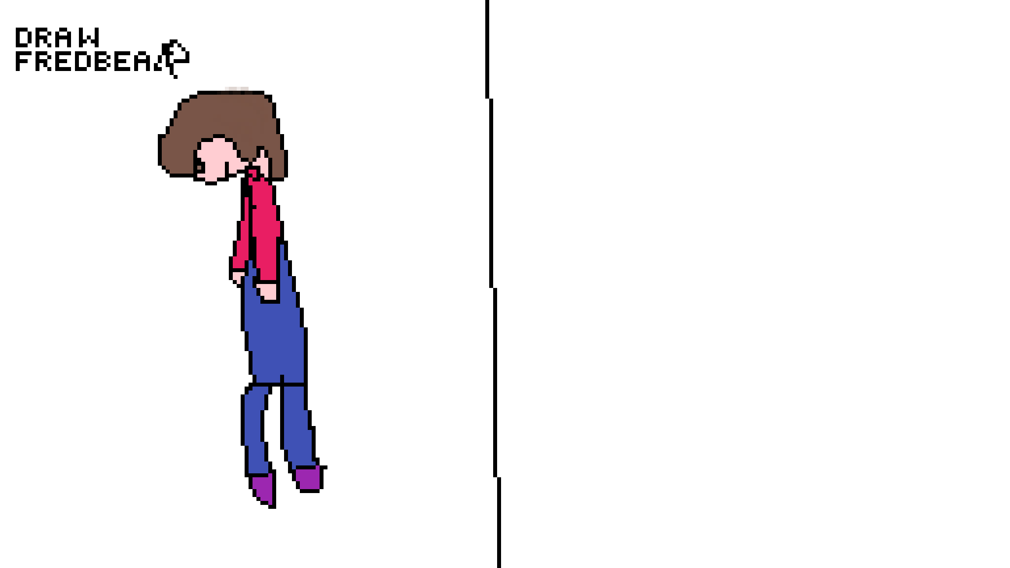 Pixilart - Fnaf sarah e chris swap by michela89