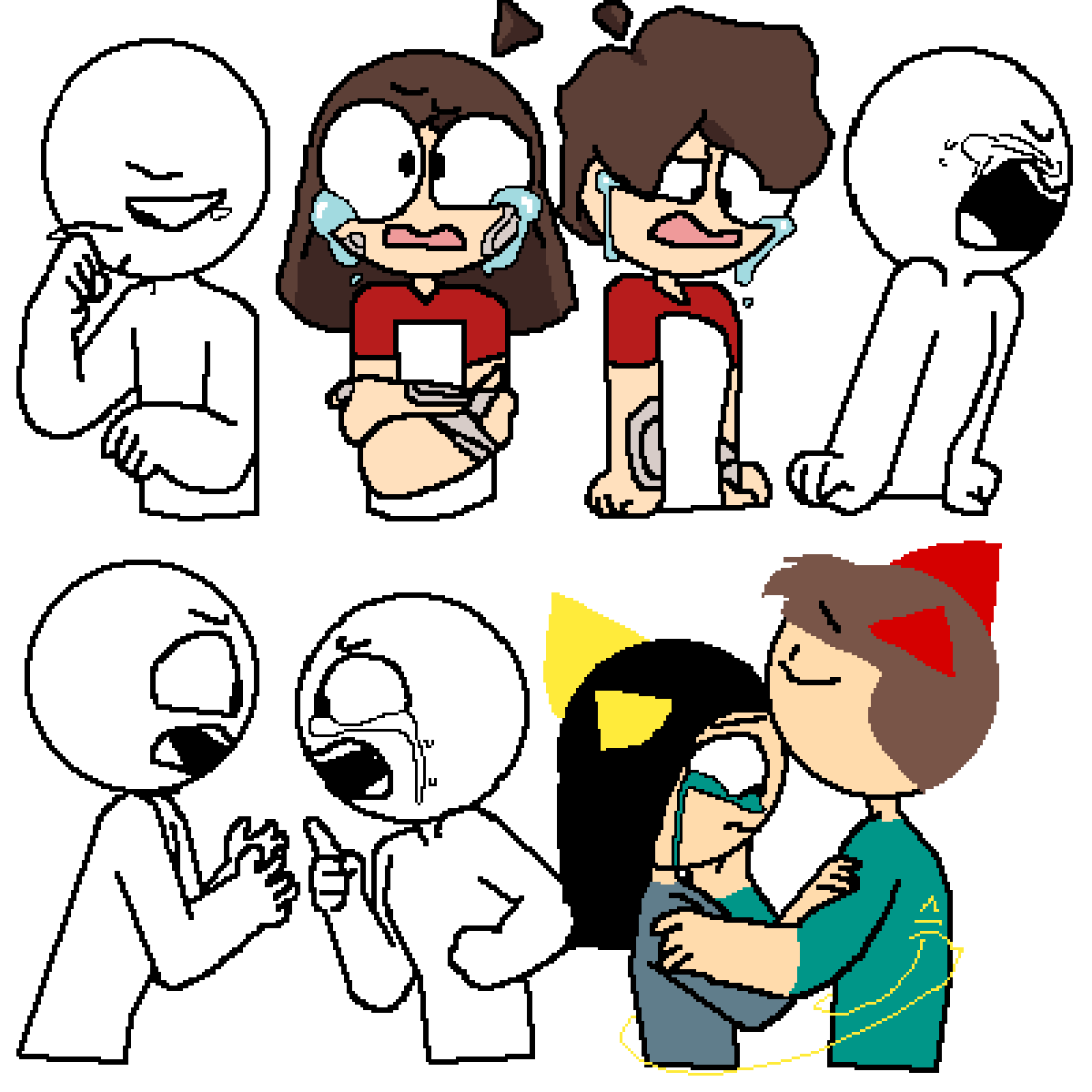 Pixilart - Me and Genderbend by LeaveMeAlone321