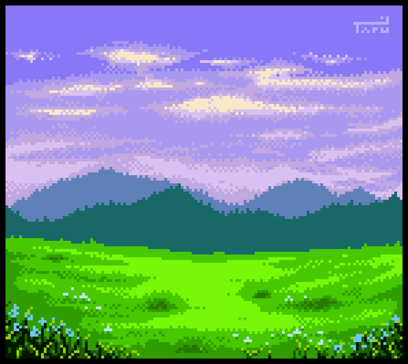 Pixilart - Meadow by Lotaru