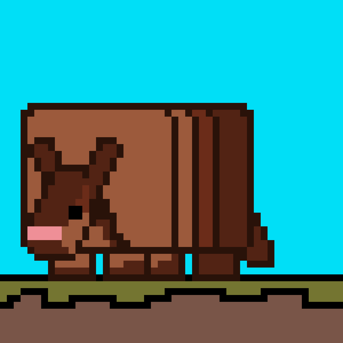 Pixilart - Minecraft Armadillo by Starwars243