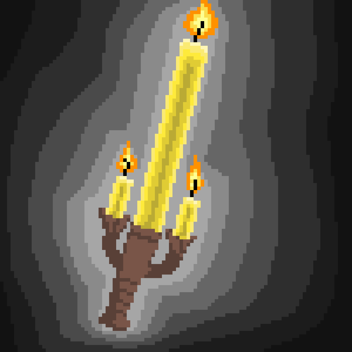 Pixilart - Candle sword by welLHelloTHERE
