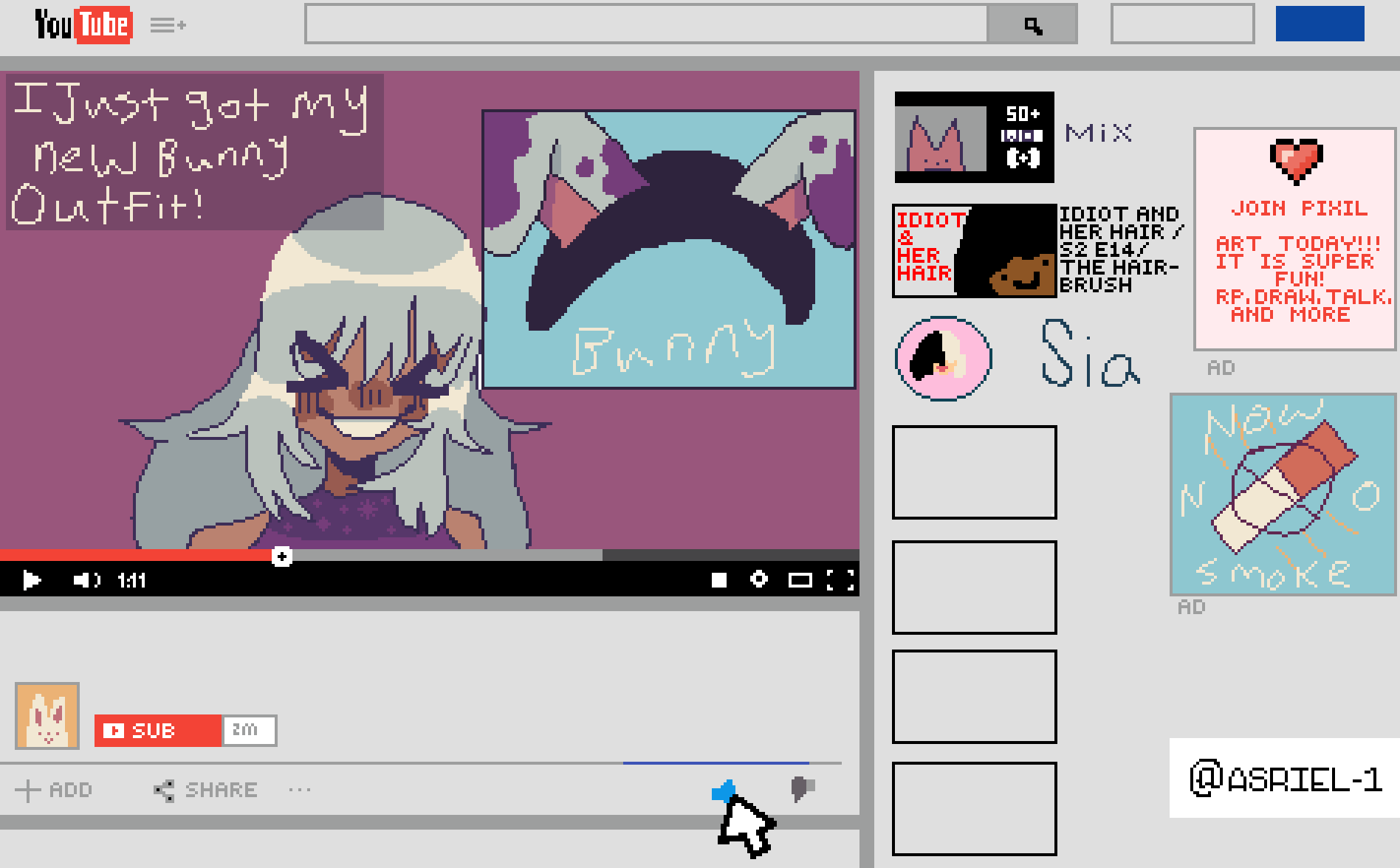 Draw any animation Contest - Pixilart